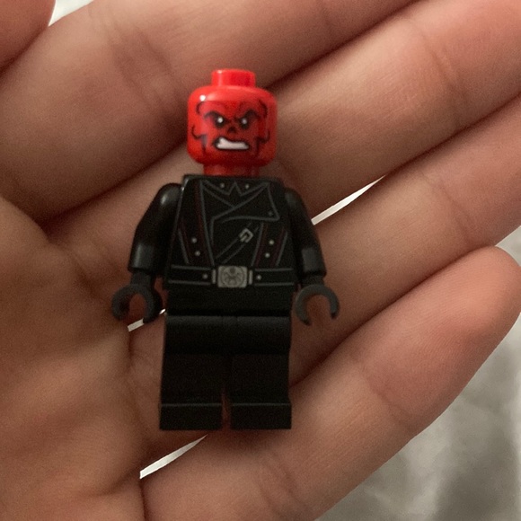 Lego | Toys | Lego Red Skull Minifigure Sh652 From Set 7666 New Marvel ...